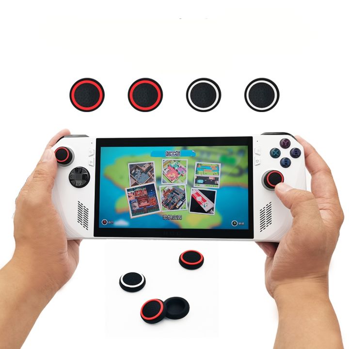 Thumb Grip Caps for ASUS ROG Ally & Rog Ally X Silicone Thumbsticks ...