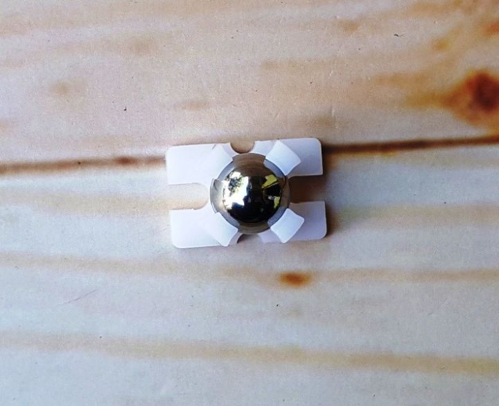 Nylon Free Wheel Roda Bebas Steel Ball Caster Bull's Eye Mata Sapi ...