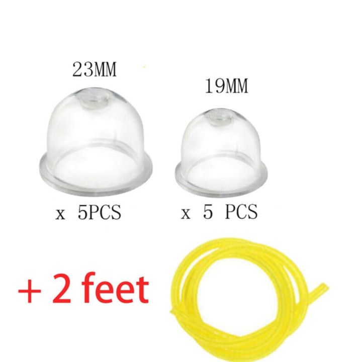 Carburetor Primer Bulb 10-Pack & Fuel Pump Cap Kit - For Chainsaws ...