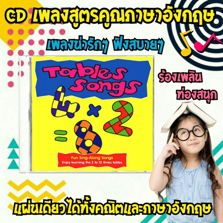 CD สูตรคูณ ( Tables Song) | Lazada.co.th