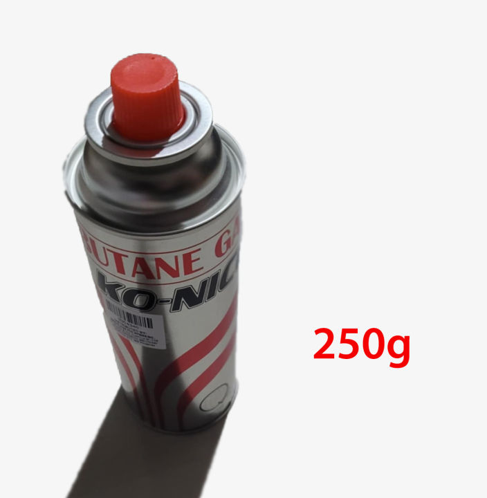 Gas refill butane for portable stoves and blowtorches 250g Cans | Lazada PH