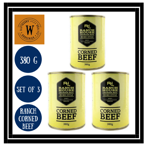 RANCH HOUSE Chili Garlic Corned Beef - 380G (Set of 3) | Lazada PH