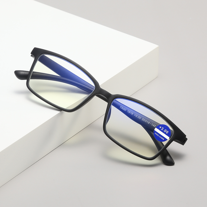 SB1916 1pc True TR Material Squared Frame Blue Light Blocking ...