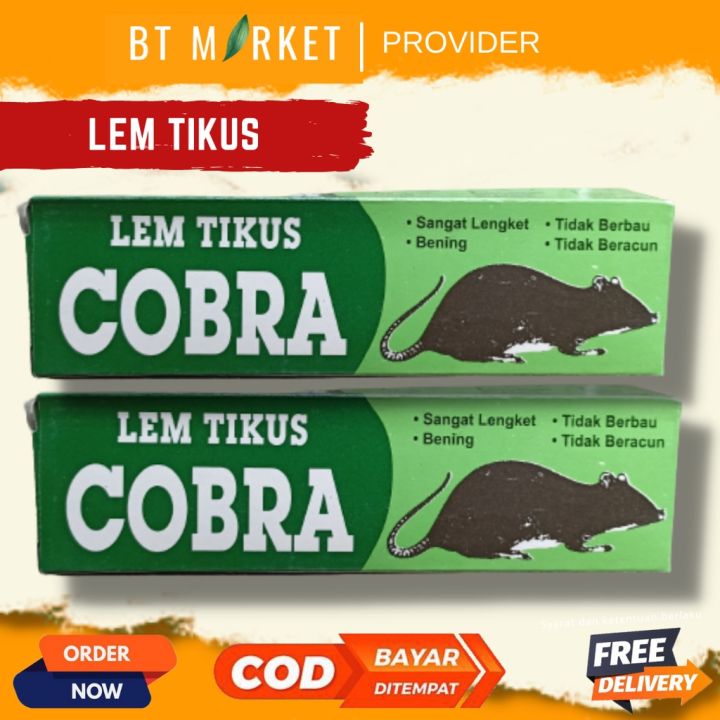 Lem Tikus COBRA Lem Untuk Perangkap Tikus | Lazada Indonesia