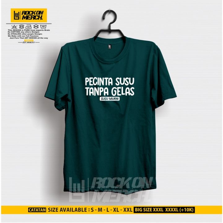 Kaos Dewasa Baju Kata-kata Lucu Pecinta Susu Tanpa Gelas Susu Murni ... Kaos Dewasa Baju Kata-kata Lucu Pecinta Susu Tanpa Gelas Susu Murni ...