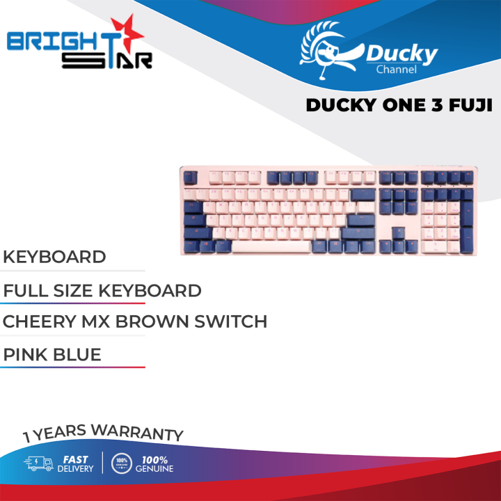 Ducky One 3 Fuji Full Size Keyboard | Lazada