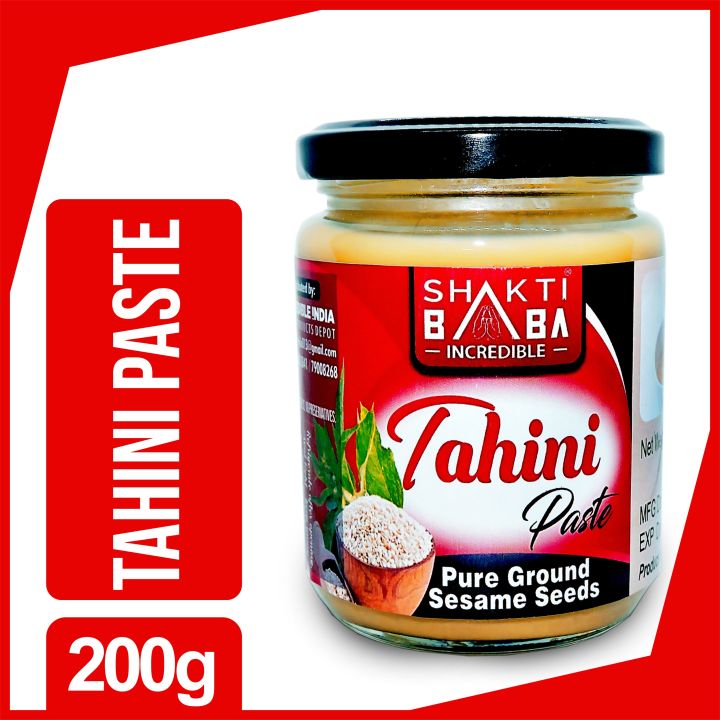 Shakti Baba Tahini Paste 200g (in Glass Bottle) Promo Sale | Lazada PH