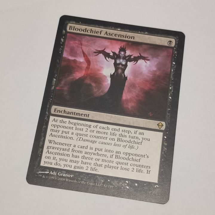 MTG Card Bloodchief Ascension Magic the Gathering Trading Card Game ...