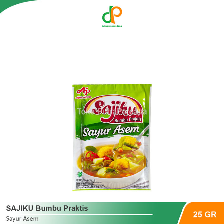 SAJIKU Bumbu Praktis Sayur Asem 25gr | Lazada Indonesia