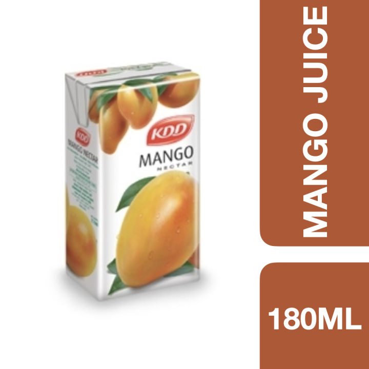 KDD Mango Juice 180ml ++ เคดีดี น้ำมะม่วง 180มล | Lazada.co.th