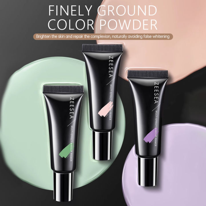 🔥Orfila ZEESEA 3 Color Face Primer Makeup Base Isolation Cream Whitening Long-lasting ...