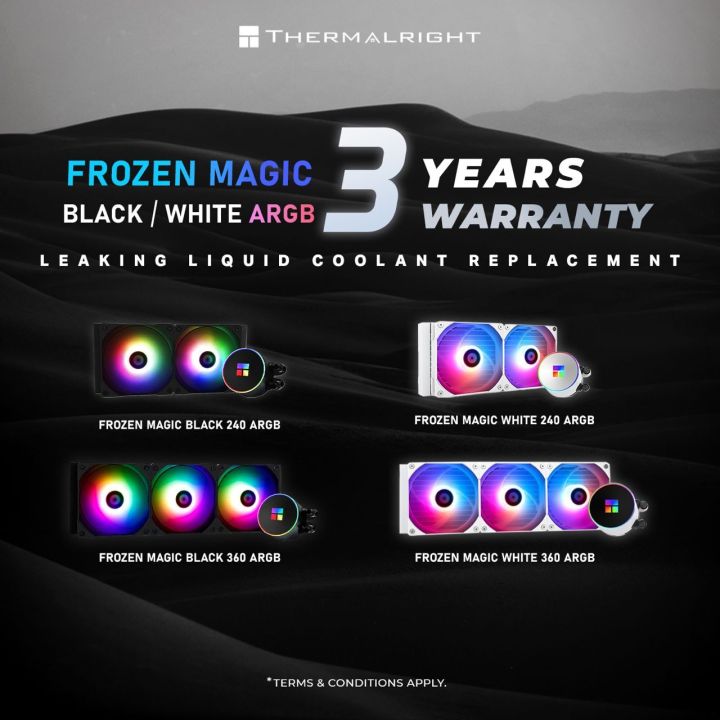 # THERMALRIGHT Frozen Magic V2 [240/360] ARGB AIO Liquid CPU Cooler ...