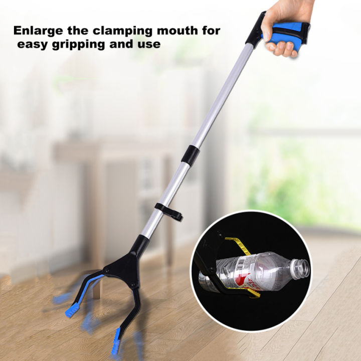 Collapsible Garbage Grabber Gripper Extender Foldable Litter Reachers ...