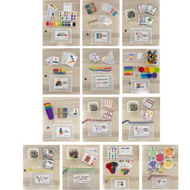 HAPEE CRAFTS - READY MADE LEARNING ACTIVITY KITS FOR TODDLERS ...