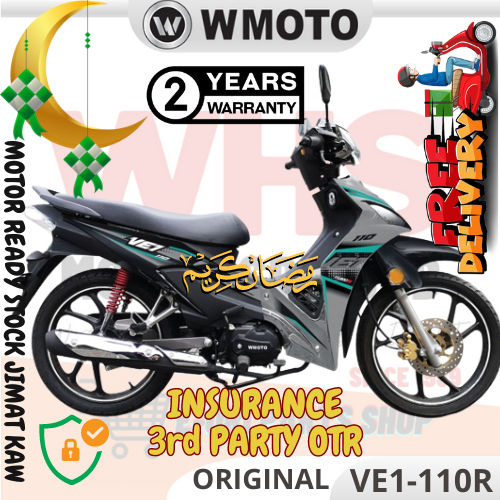 WMOTO VE1-110R OTR FREE DELIVERY (Disc Brake) ((READY STOCK ...