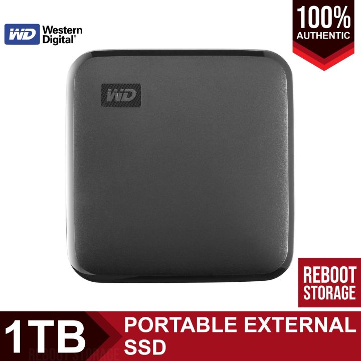 Western Digital WD 1TB Elements SE Portable SSD External Solid State ...