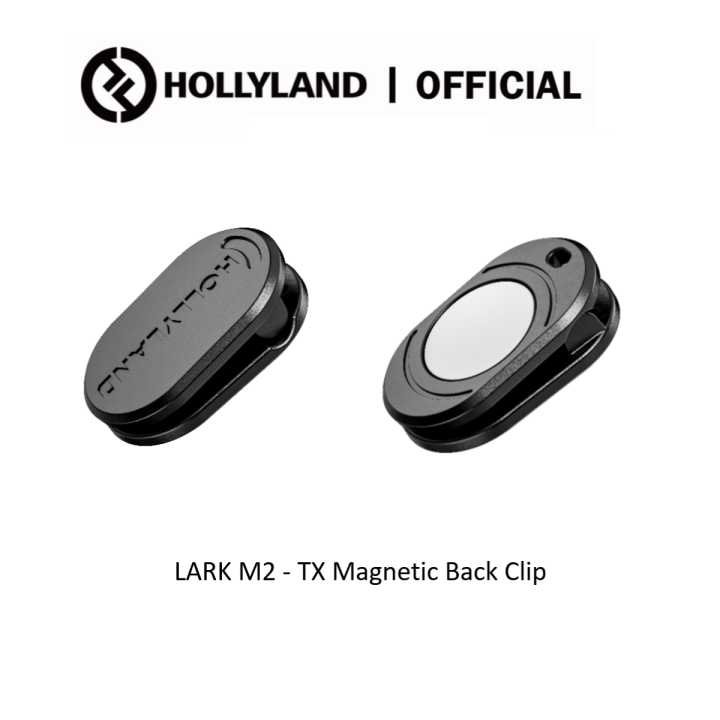 Hollyland LARK M2 Wireless Microphone TX Magnetic Back Clip | Lazada PH