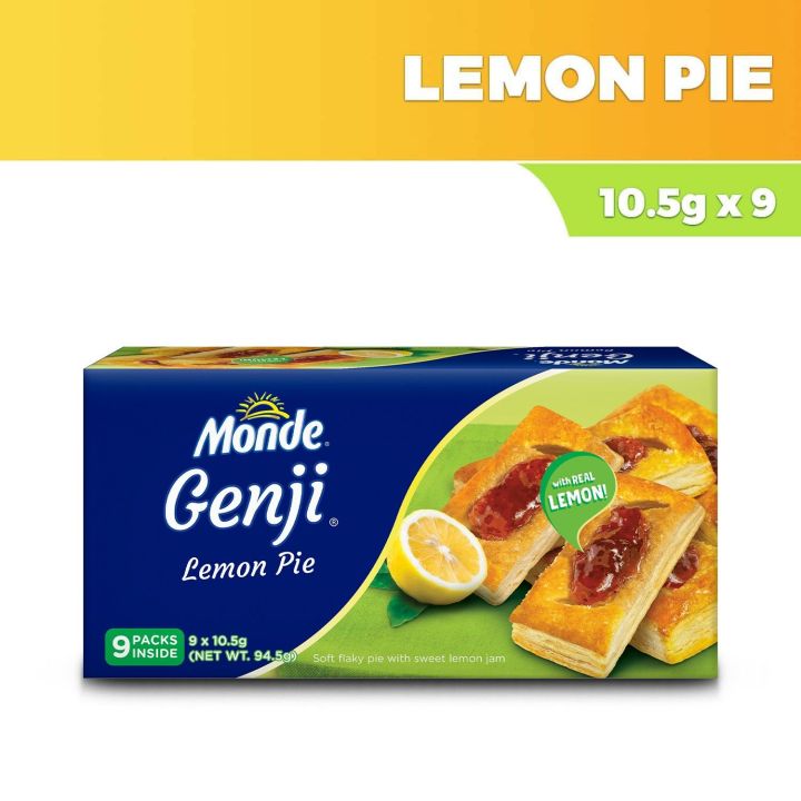 Monde Genji Lemon Pie 10.5g x 9 | Lazada PH