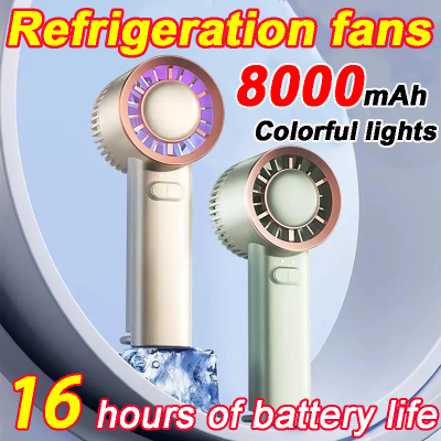 🌪Extremely strong winds 🌪Mini Fan Portable Rechargeable Leafless ...