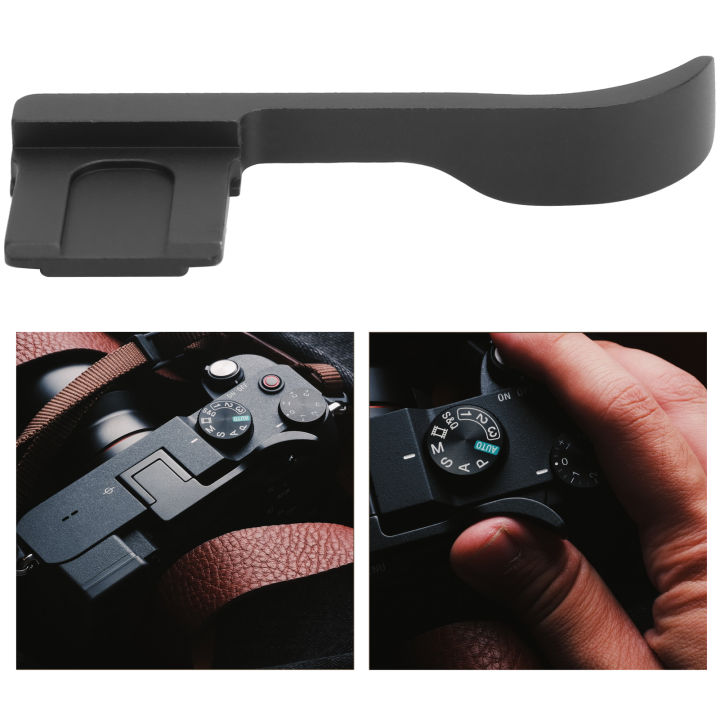 Aluminum Alloy Camera Thumb Up Grip Ergonomic Handle Rest A7C | Lazada PH