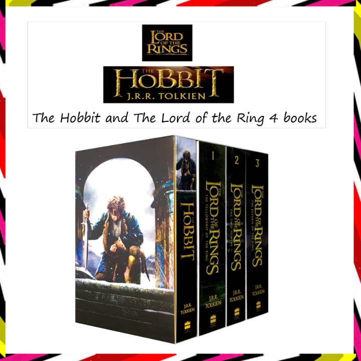 The Hobbit and The Lord of the Ring 4 Books, More Selections : Harry ...