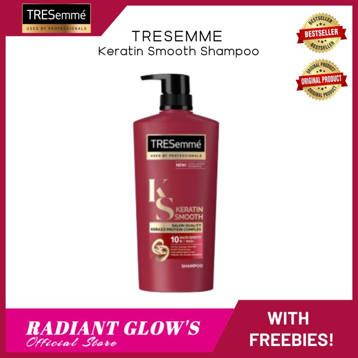 Radiant Glows Original { Tresemmé Shampoo Keratin Smooth } Anti Frizz