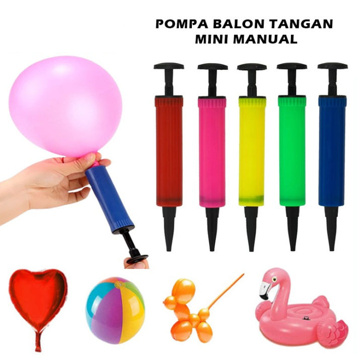 Pompa Balon Tangan Manual Pompa Bola Pelampung Hand Pump Portable ...