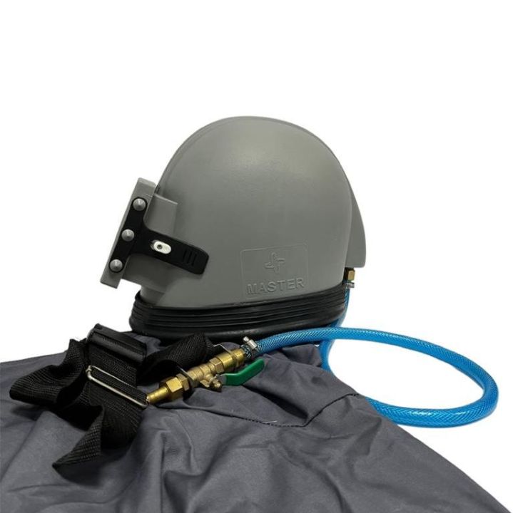 Blasting Helmet Fiber Master c/w Blasting Jacket - 307 | Lazada Indonesia