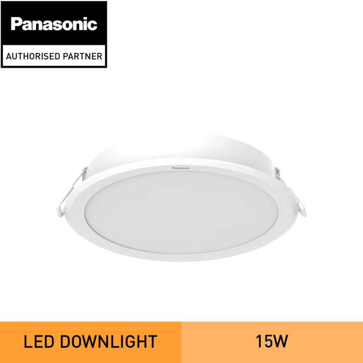 PANASONIC NNV70068WE1M LED DOWNLIGHT (15W) DAYLIGHT ENERGY SAVING 10 ...