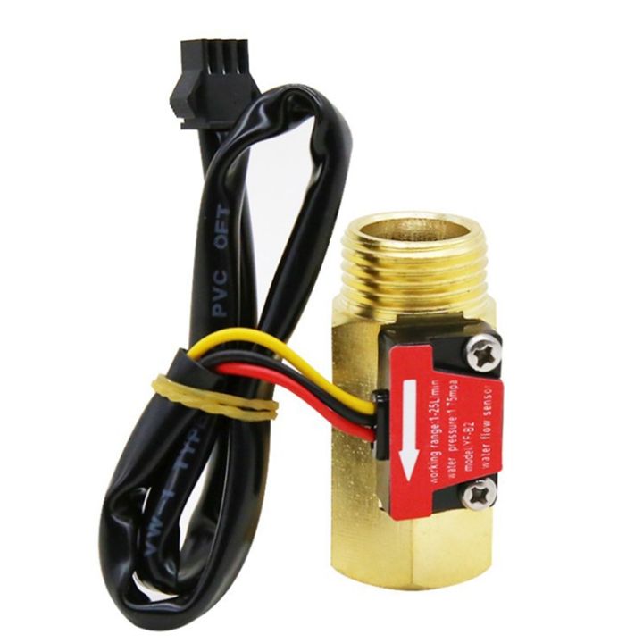(YCUP) G1/2 inch Water Flow Hall Sensor Switch Flow Meter for ...
