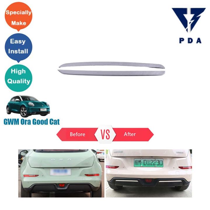 For GWM 2021 2022 2023 Ora Good Cat Ora Cat Rear Bumper Trim Car Device ...