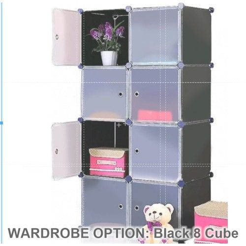 My Multi Design Cartoon DIY Magic Cube Bedroom Wardrobe Storage Rack ...