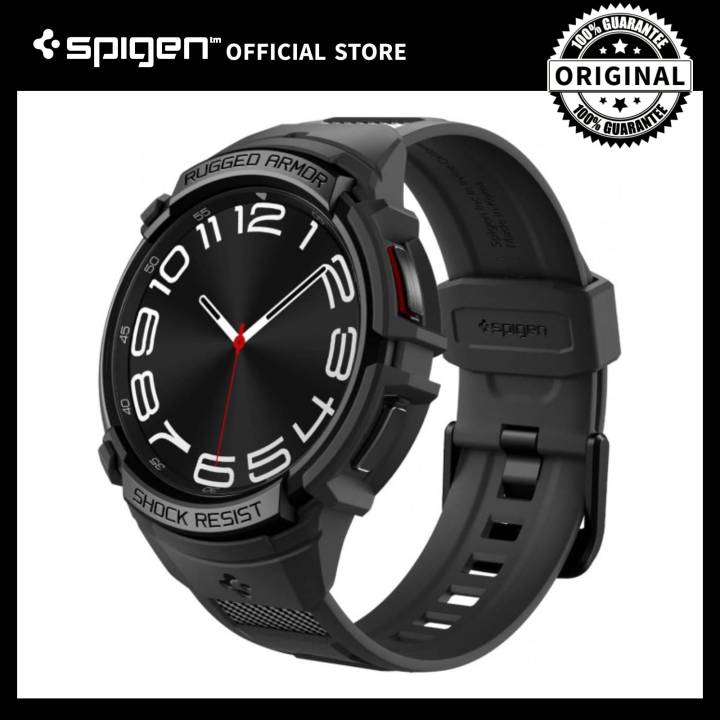 Spigen Galaxy Watch 6 Classic (43mm) Case Rugged Armor Pro | Lazada PH