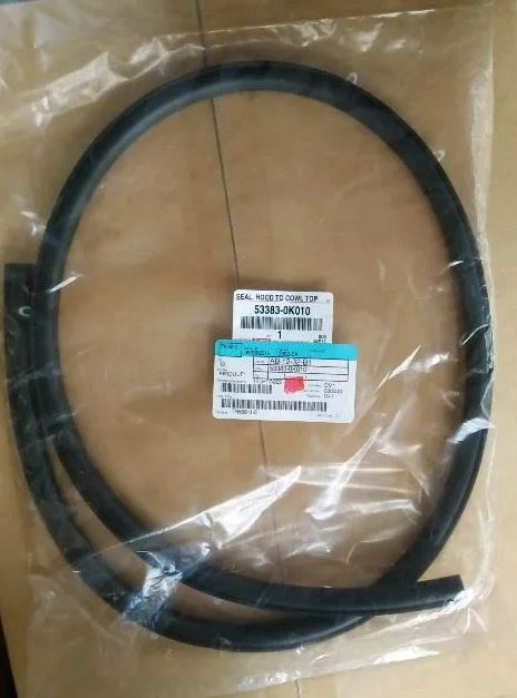 (ของแท้) 53383-0K010 ยางรอง แผงจิ้งหรีด แผงช่องลมฝากระโปรงหน้า โตโยต้า ...