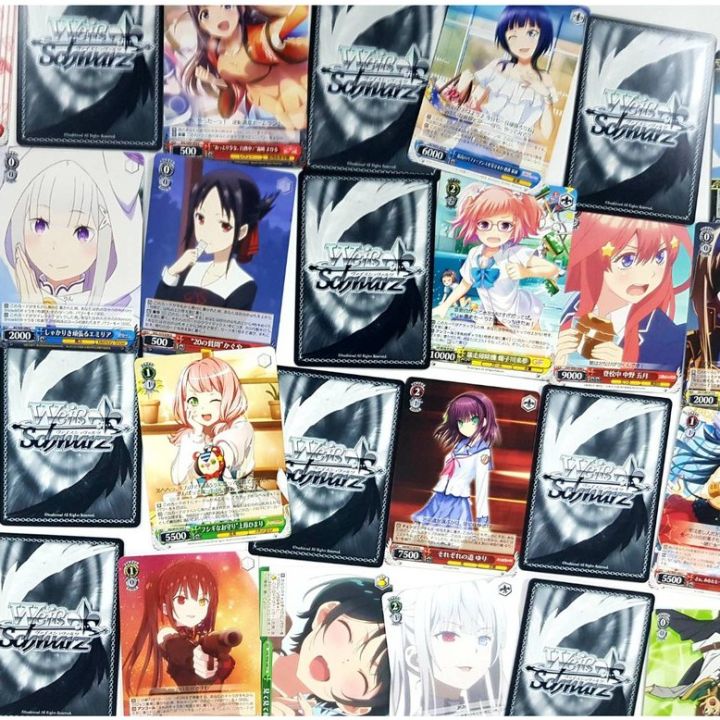 การ์ด Weiss Schwarz TCG การ์ดเกม การ์ดอนิเม ของแท้ ภาษาญี่ปุ่น repack ...
