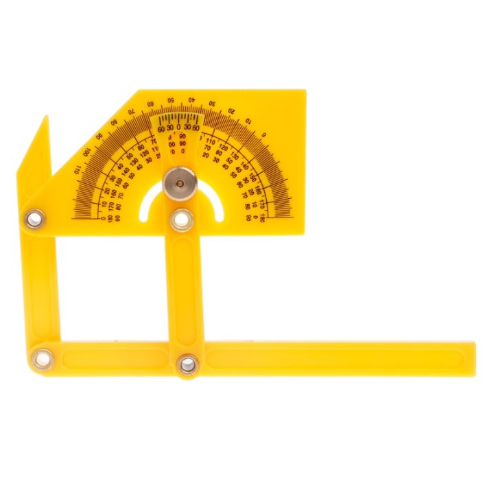Protractor Angle Finder for w/Articulating Arms Folding Ruler Measuring ...