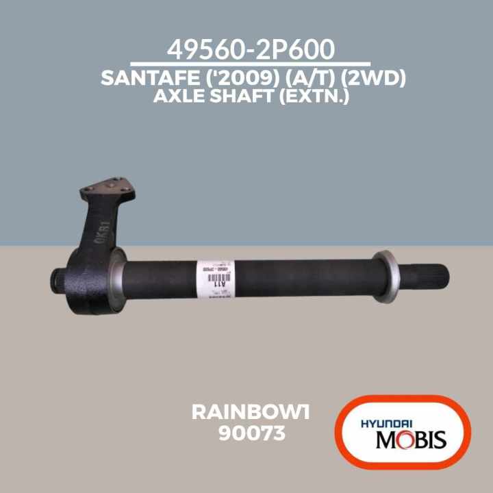 AXLE SHAFT (EXTN.) '2009 A/T 2WD for HYUNDAI SANTAFE[MOBIS ORIGINAL ...