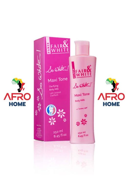 FAIR WHITE so white maxi tone body milk lotion 250ml | Lazada.co.th