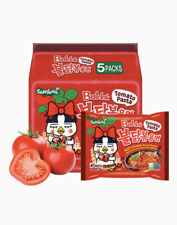 Samyang Buldak Tomato Pasta 140gx5pcs | Lazada PH