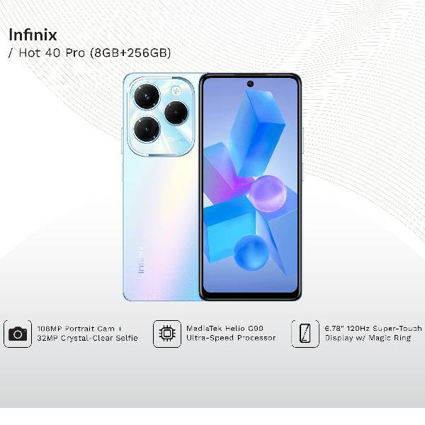 Infinix Hot 40 Pro (8GB/256GB) | Lazada PH