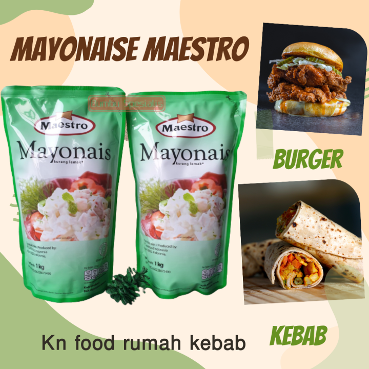 MAYONNAISE MAESTRO 1 KG | Lazada Indonesia