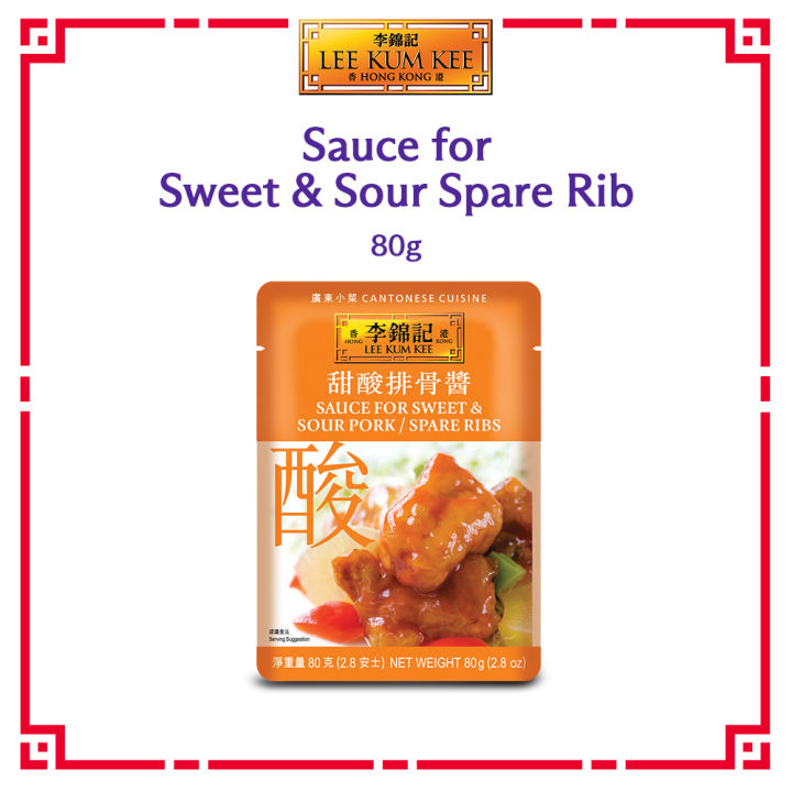 Lee Kum Kee Sauce for Sweet & Sour Spare Ribs 80g | Lazada PH