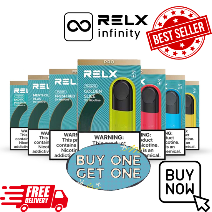 100% ORIGINAL RELX INFINITY POD Infinity/Infinity 2/Infinity Plus ...