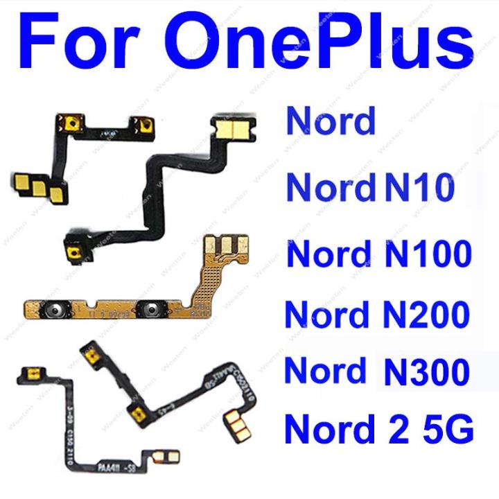 For OnePlus 1+ Nord N10 N100 N200 Nord N300 Nord 2 5G On Off Power ...