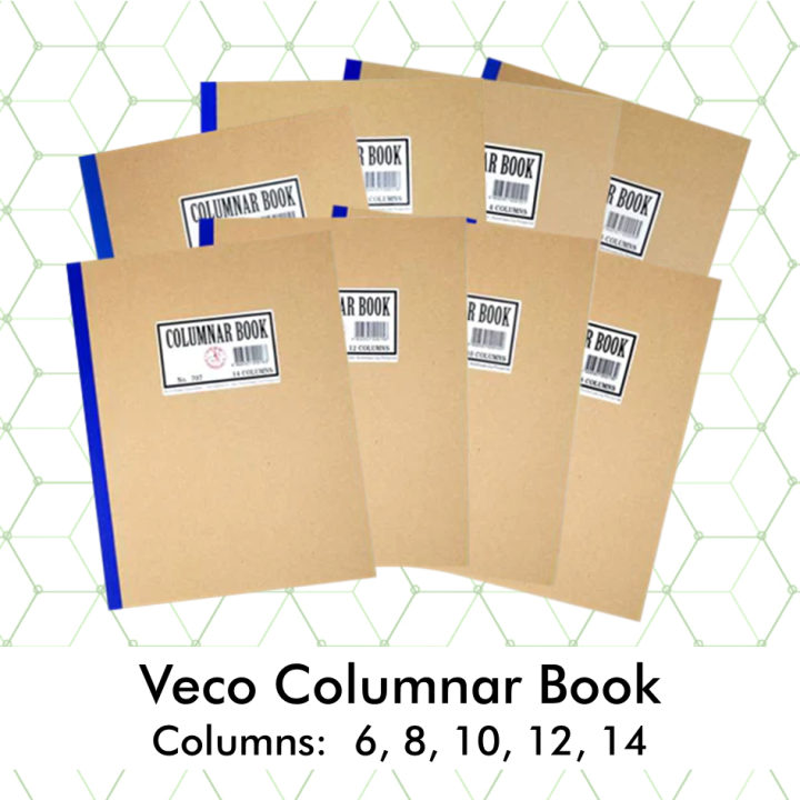 Veco Accounting Columnar Notebook #707 (Promo Set of 2) | Lazada PH