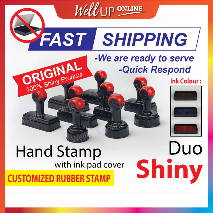 Cop Syarikat Shiny Duo - M series with Ink Pad Cover (Chop) Rubber ...
