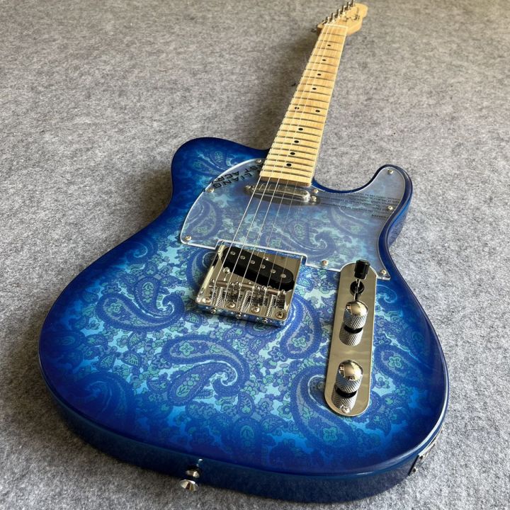 Fender Blue Paisley Telecaster Electric Guitar Limited Edition FSR ...