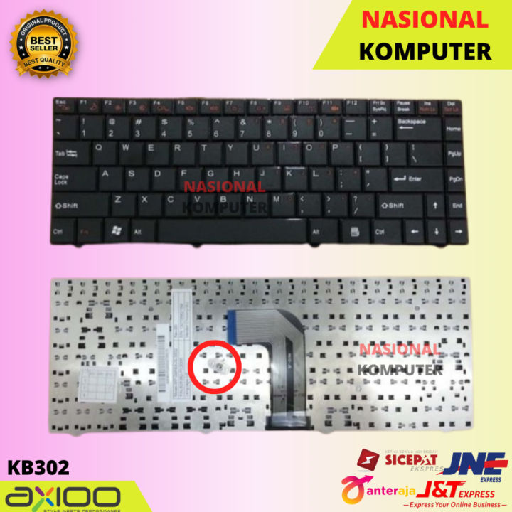 Keyboard Axioo HNM Frame Axioo Neon HNM Non Frame | Lazada Indonesia