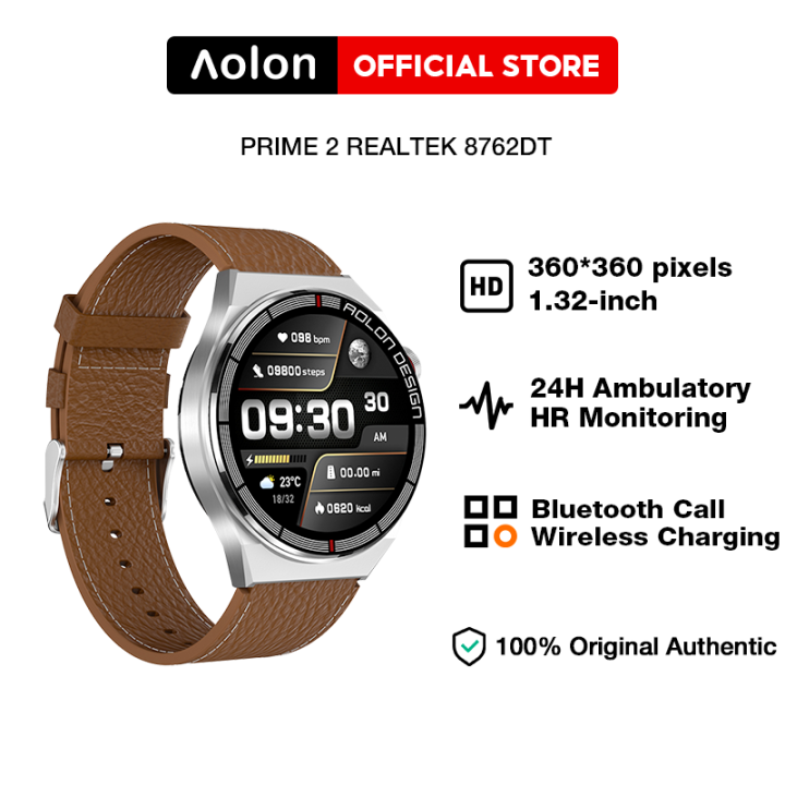 Aolon smartwatch Prime 2 1.36inch Screen Waterproof Sport Fitness Heart ...