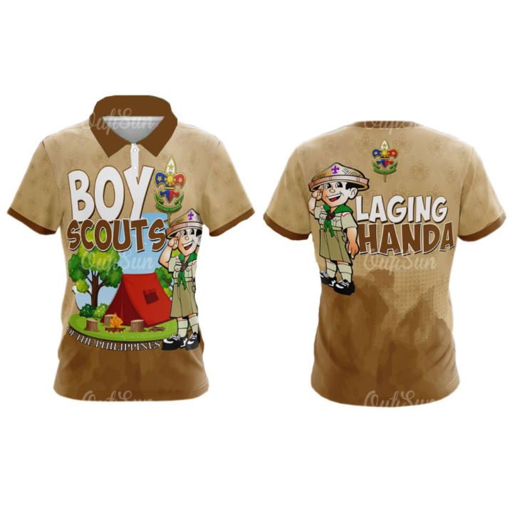 Full Sublimation GSP BSP TSHIRT Girl Scout Of The Philippines Gsp Polo ...